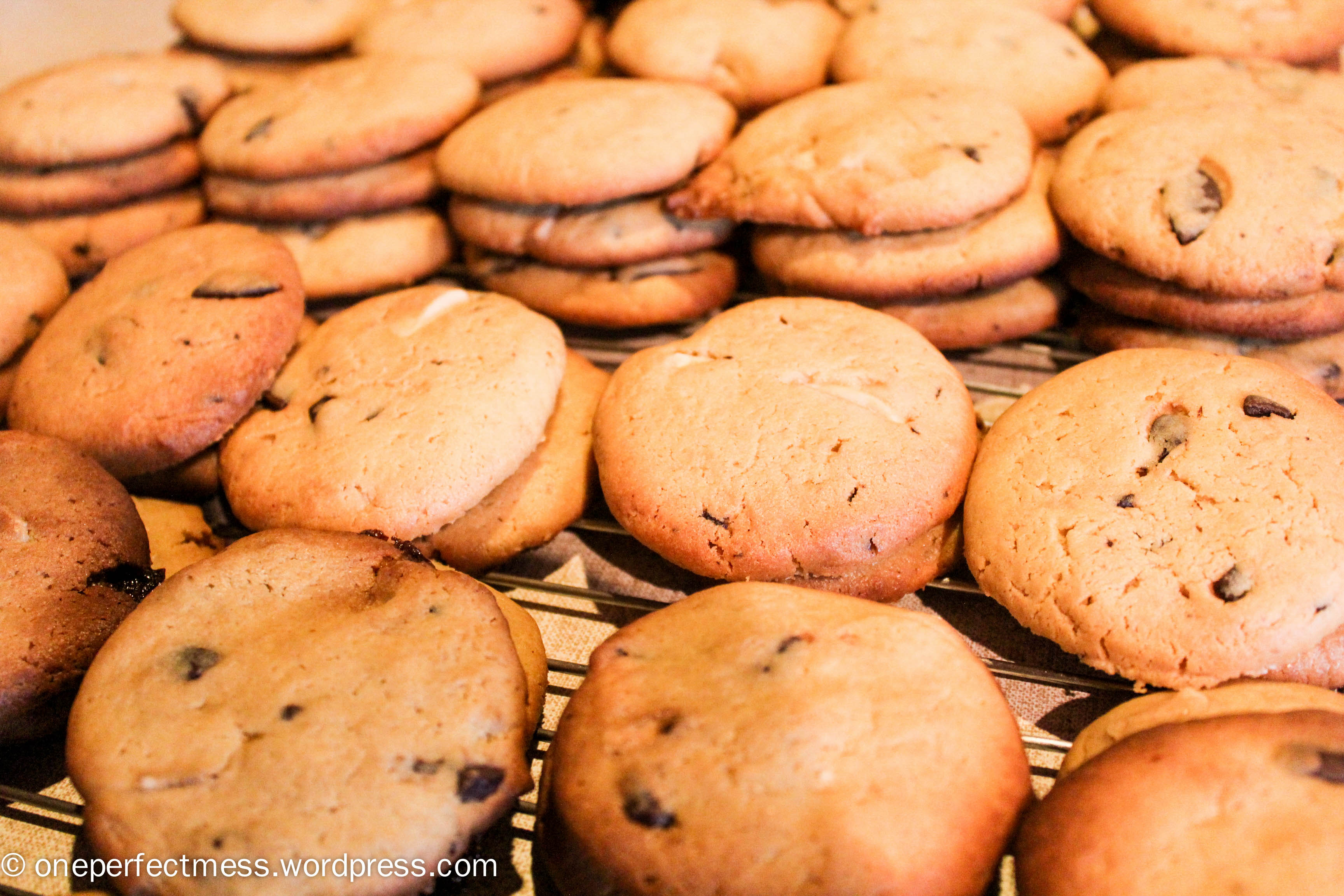 Chunky Chocolate Chip Cookies | one perfect mess